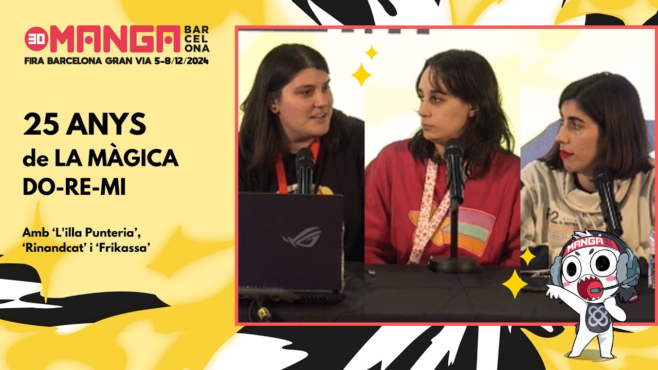 25 ANYS de la MÀGICA DOREMI | 30 MANGA BARCELONA - YouTube