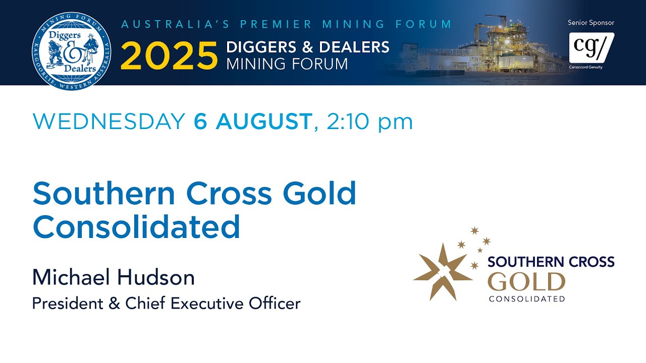 2025 | Southern Cross Gold Consolidated - Michael Hudson, President ...