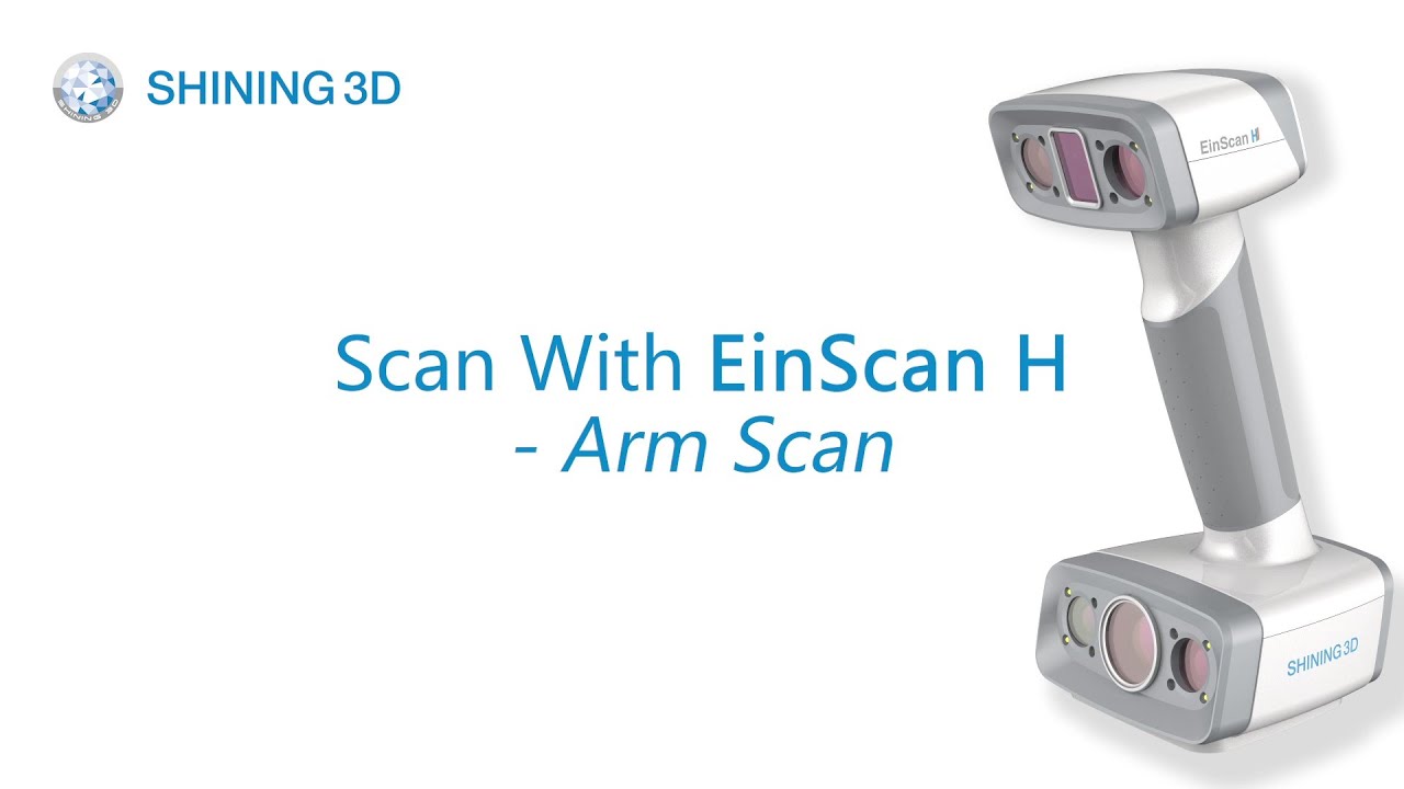 Arm Scan by Handheld Color 3D Scanner EinScan H - 3D Scanner/3D ...
