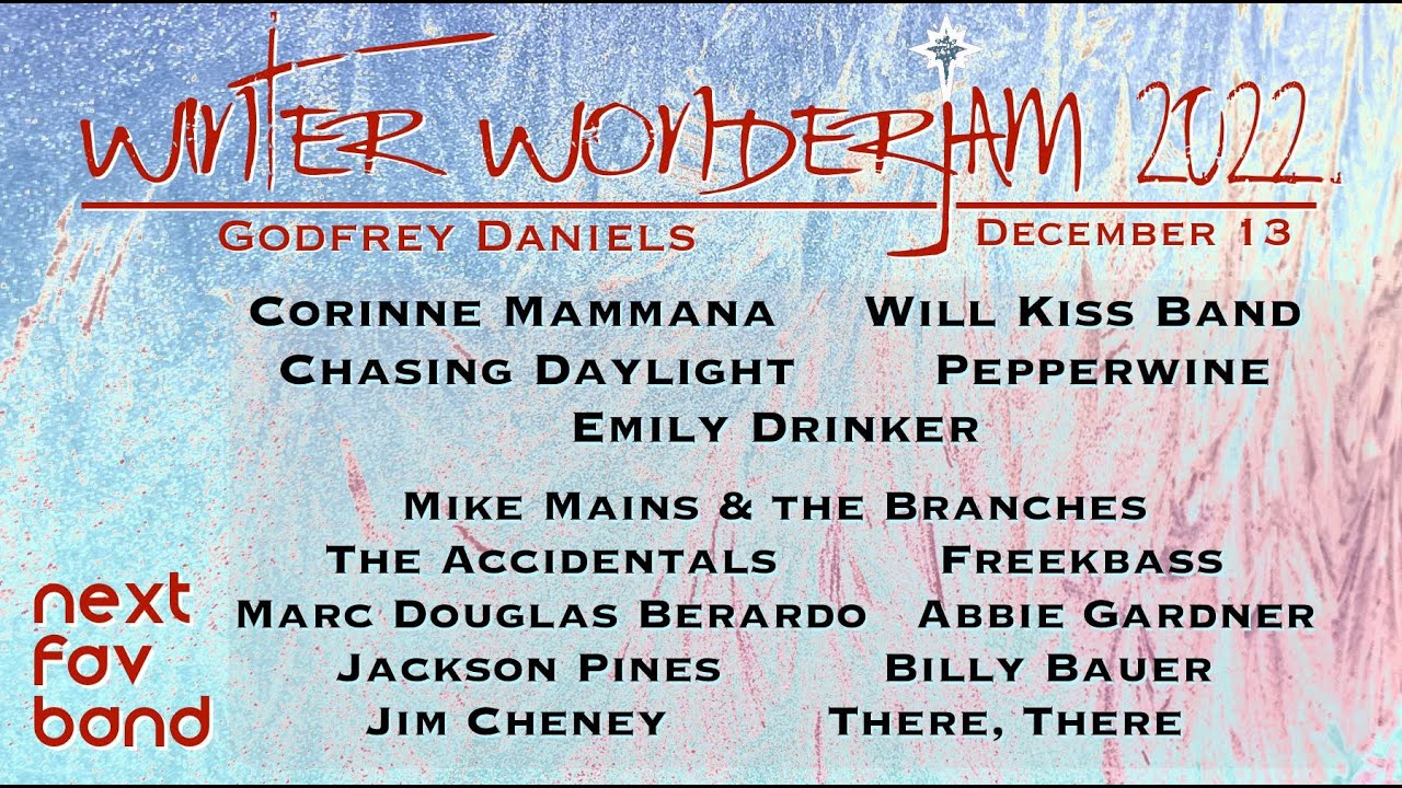 Winter WonderJam 2022 - The Your Next Favorite Band Holiday Office ...