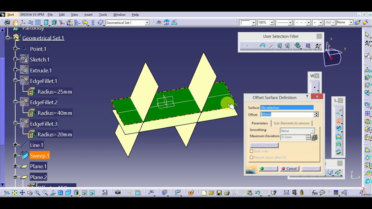 BIW Design Advanced Surface Design in CATIA V5 #biw #cad #catiav5 # ...