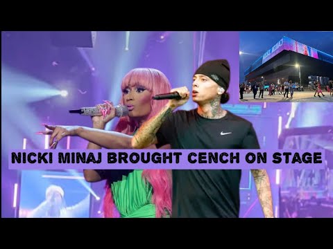 Nicki Minaj brought out central cee in his concert at Manchester and ...