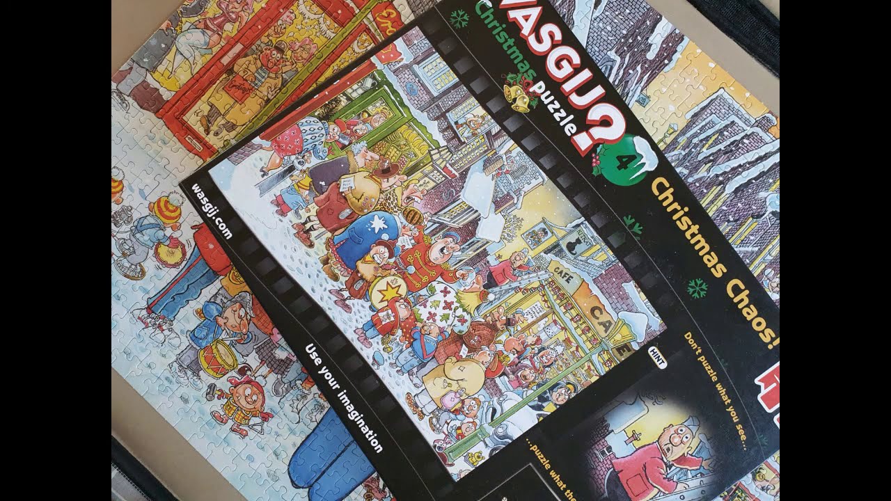Wasgij Christmas 4 - Christmas Chaos puzzle solution - YouTube