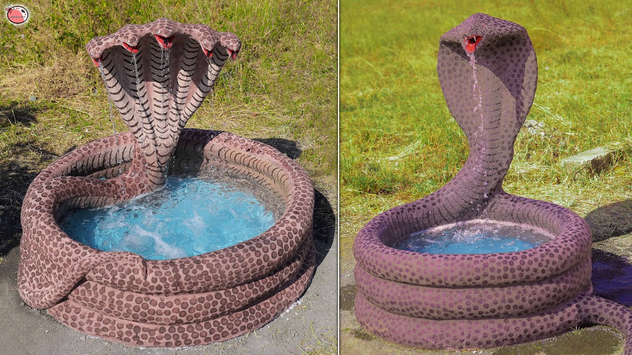 Cement Snake Making - Cement Hacks #snake #making #diy - YouTube