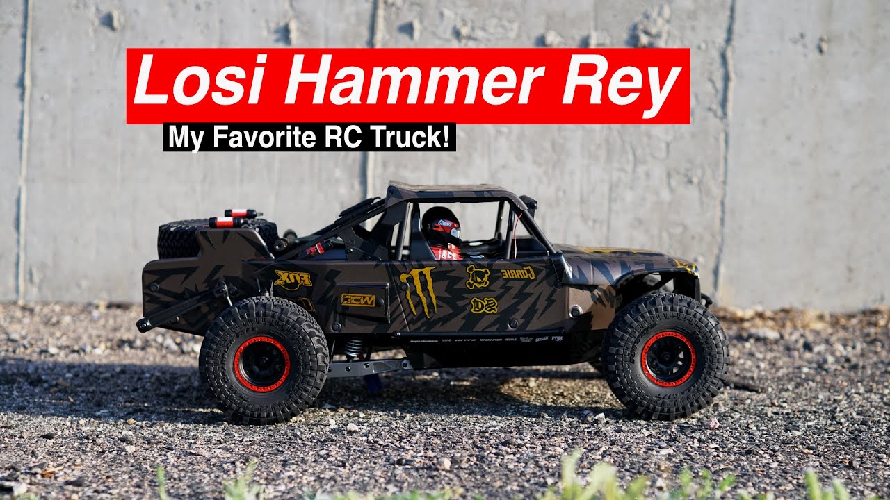 Losi Hammer Rey ULTRA4 Action: High-Speed Off-Road Adventure! - YouTube