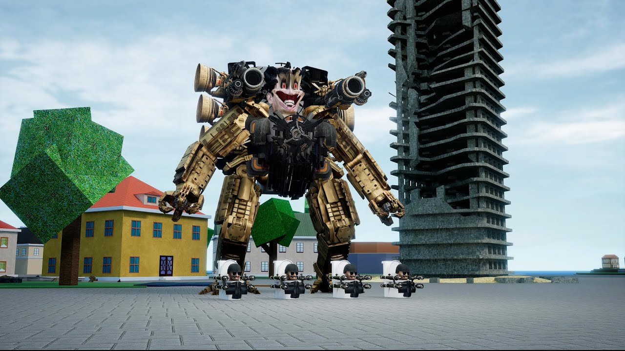 Skibidi Toilet Multiverse : New Titan Computer Man - Part 5 : Gman ...