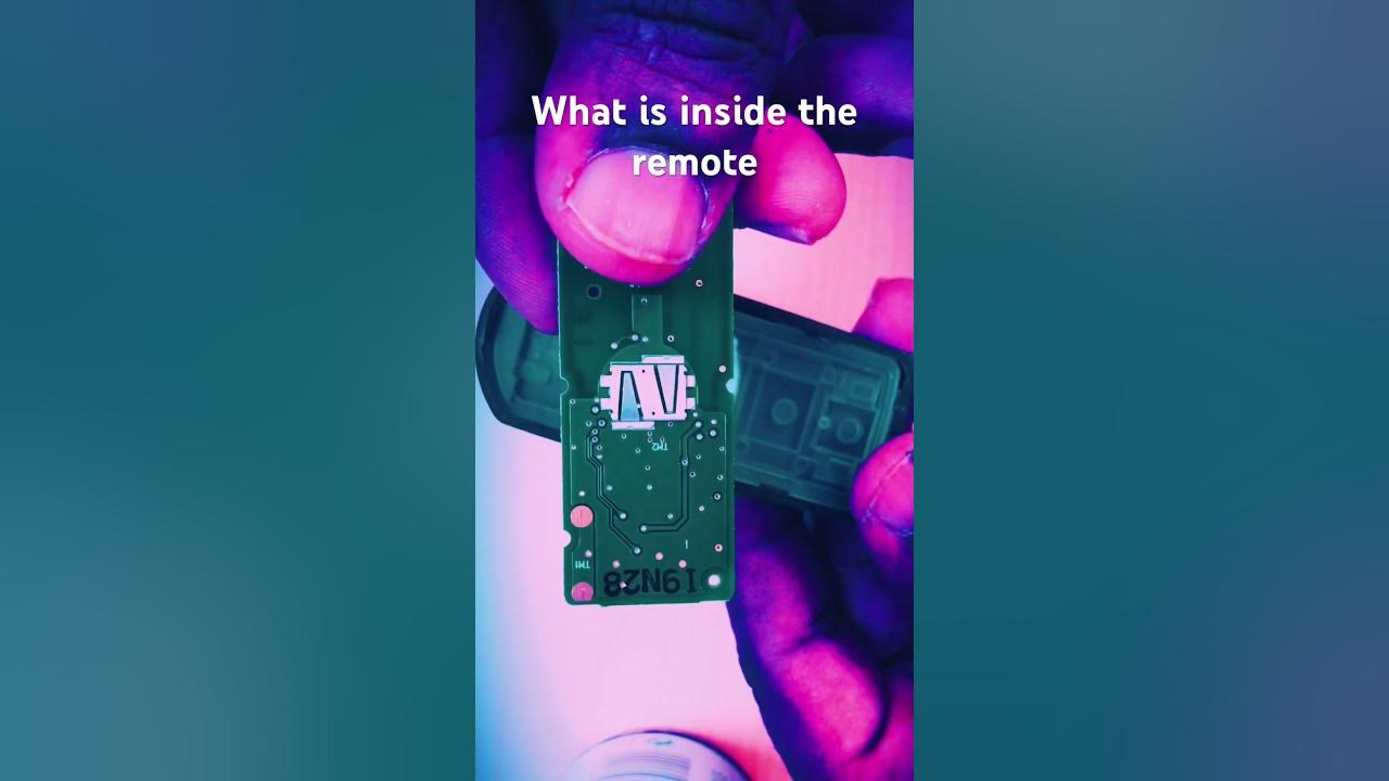 What’s inside a Remote Control?teardown & analysis - YouTube