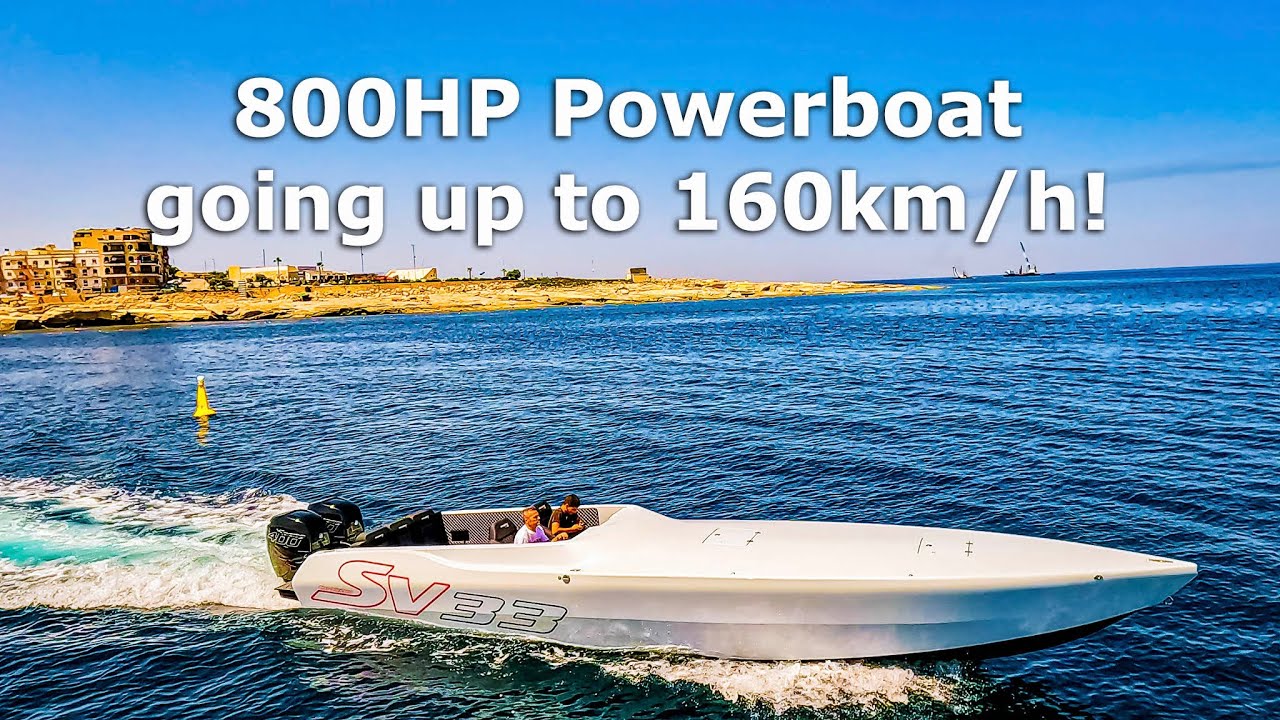 Chaudron SV33: 800HP Powerboat - Cinematic FPV - YouTube
