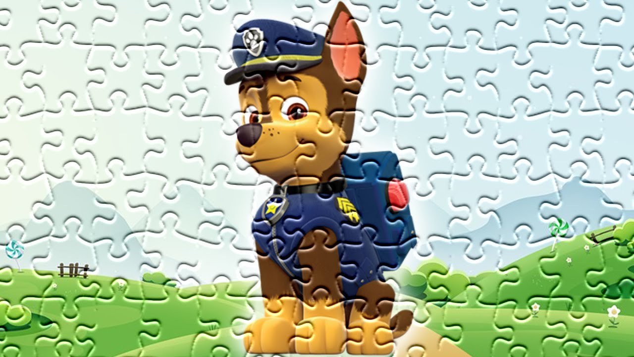 Paw Patrol Chase Puzzle Games! - YouTube