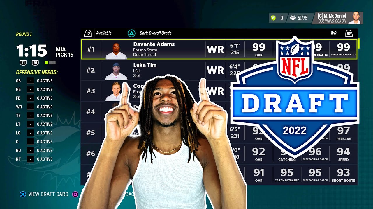 How To Start A Fantasy Draft On Madden 23 - YouTube