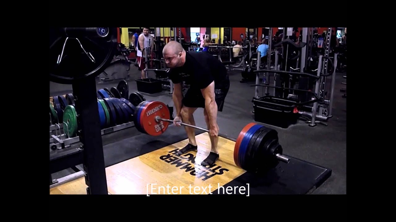 780 Raw Beltless Stiff-Bar Deadlift - YouTube
