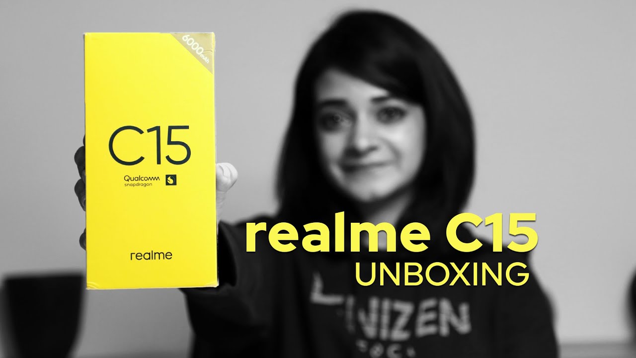 realme C15 unboxing + First Impression - YouTube