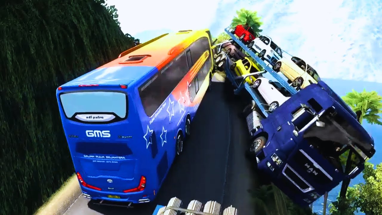 Worlds Most Dangerous Roads Big Crash In Mount Path - YouTube