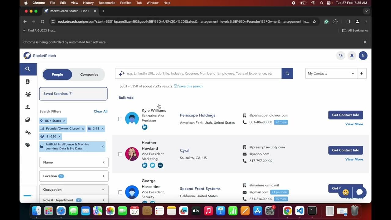 Rocketreach Scraper | Lead Generation | DataFlirt Web Scraping Services ...