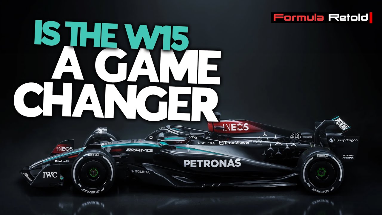 Mercedes W15 game changer? New innovative Wing for the Mercedes AMG ...