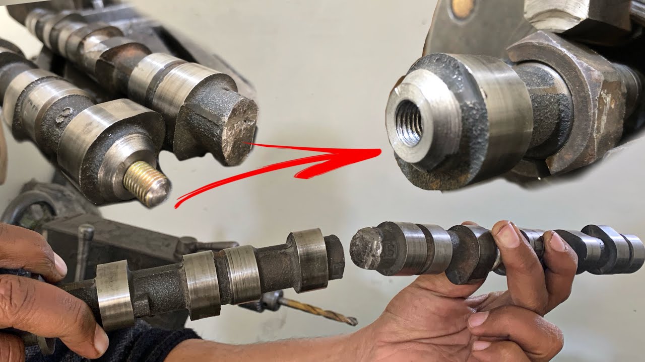 A True Repairing of Broken Came-shaft // In Difficult time We Repaired ...