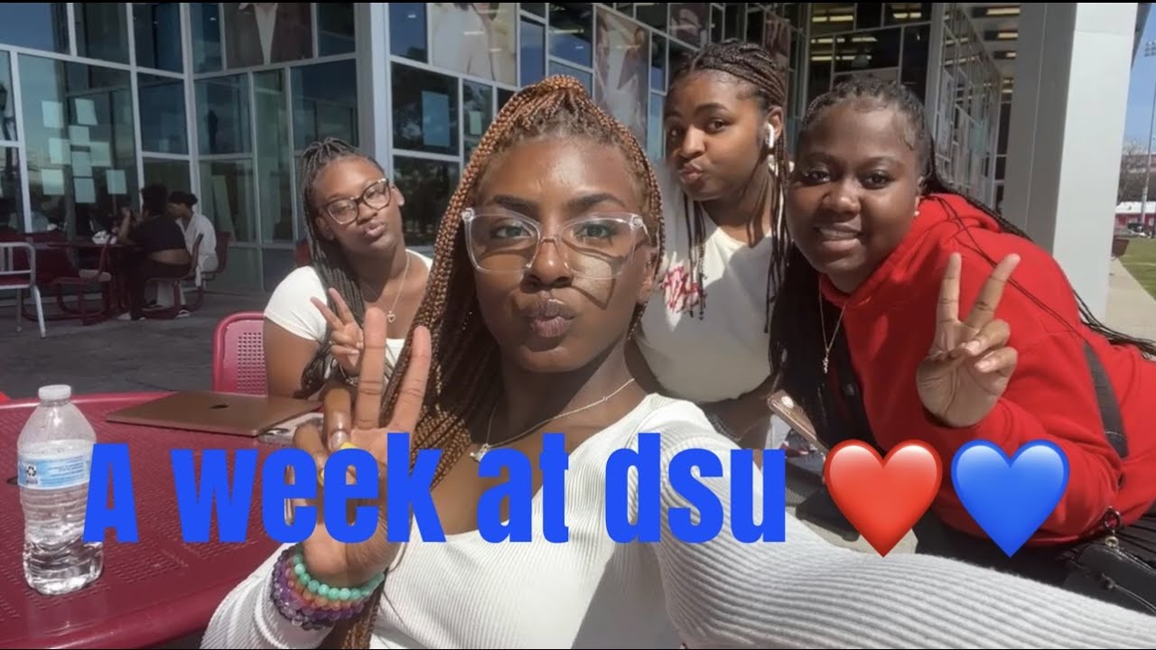 A Week at DSU || Spring Semester - YouTube