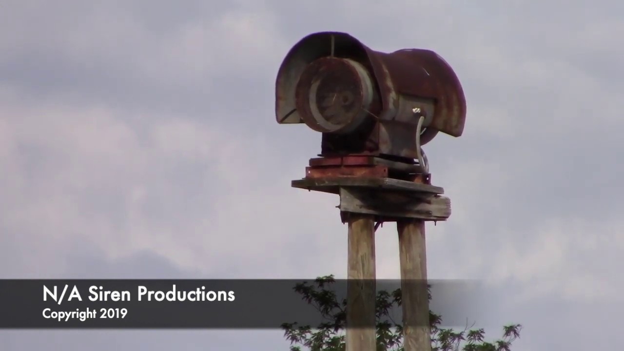 Federal Electric Type 'B' 6 PM Blast, Beaverton, Michigan | 8:16:19 ...