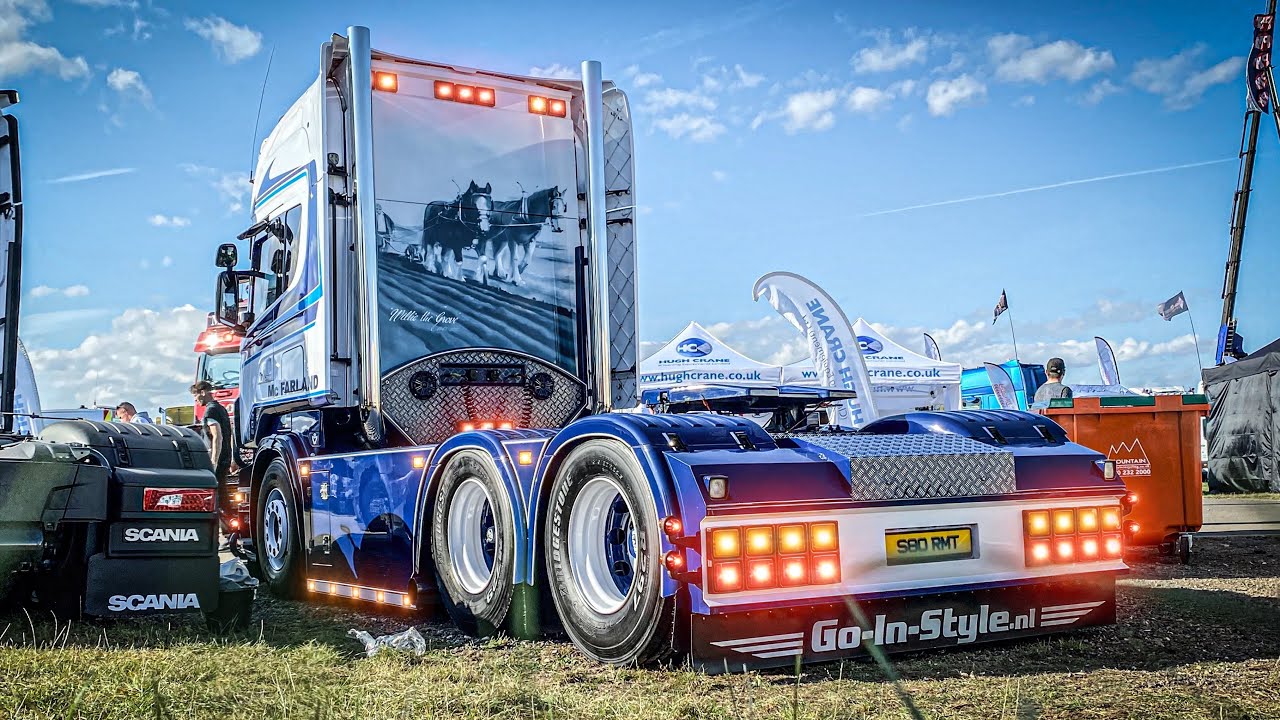 Irish style 🇮🇪 - Scania V8 Straight Pipe Noise 🚨 - Truckfest ...