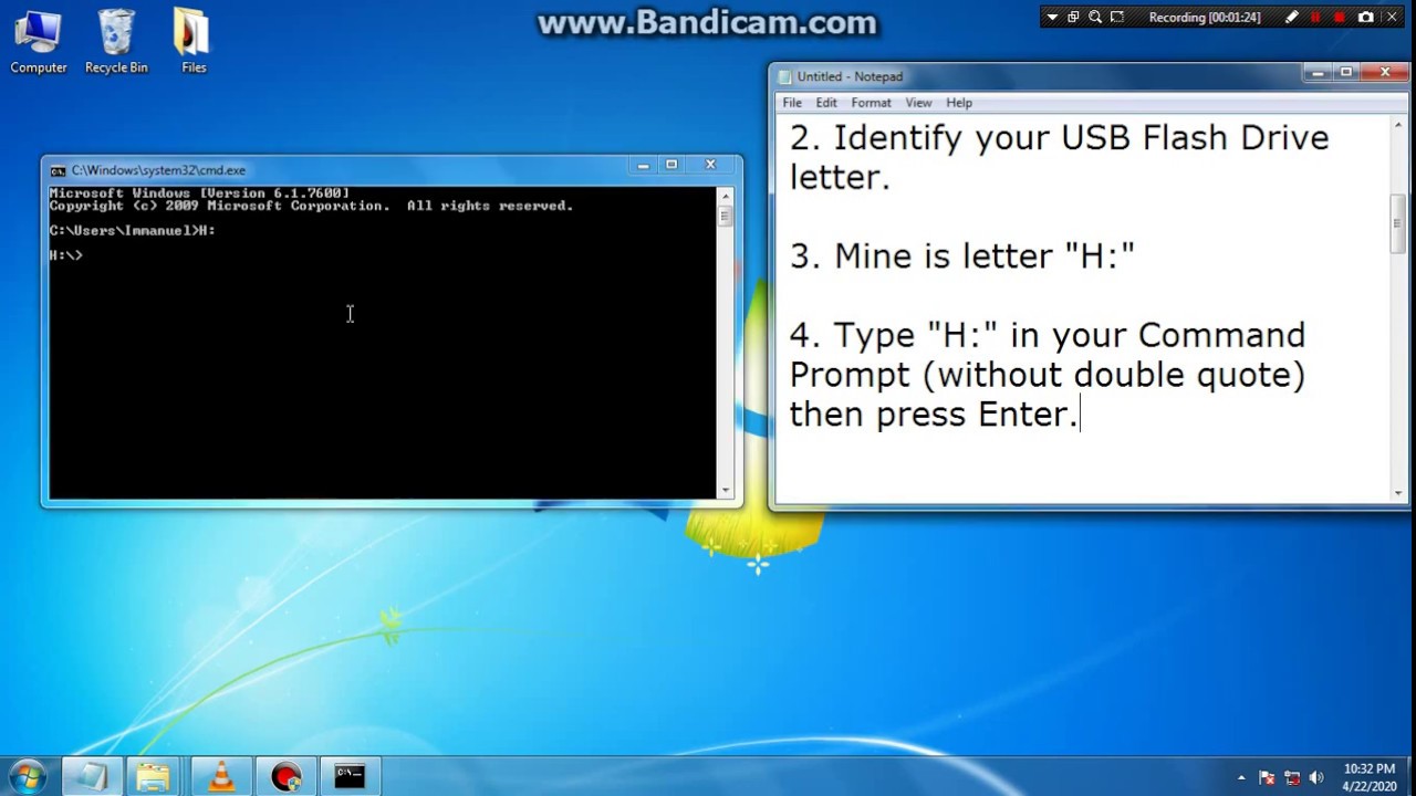 How to Unhide/Show your Files in USB Flash Drive Using Command Prompt ...