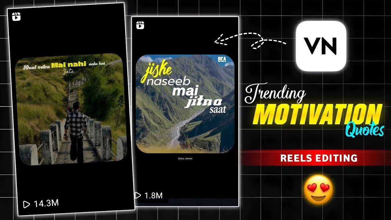 Instagram Trending Aesthetic Video Editing | Quotes Reels Editing ...