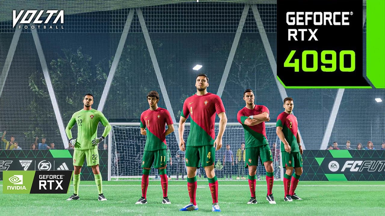 FC24 Volta - Portugal vs Argentina RTX 4090 ULTRA MAX SETTING GAMEPLAY ...
