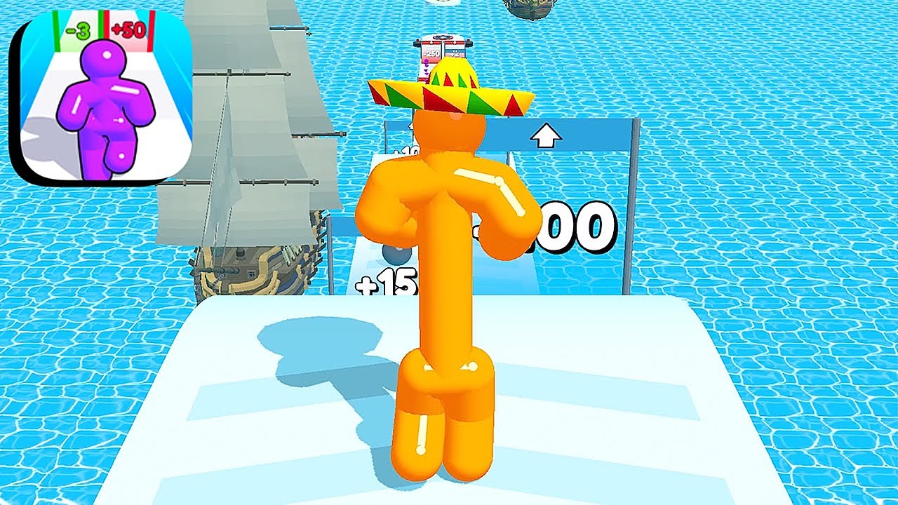 Tall Man Run - All Levels Gameplay Android,ios (Levels 822-823) - YouTube