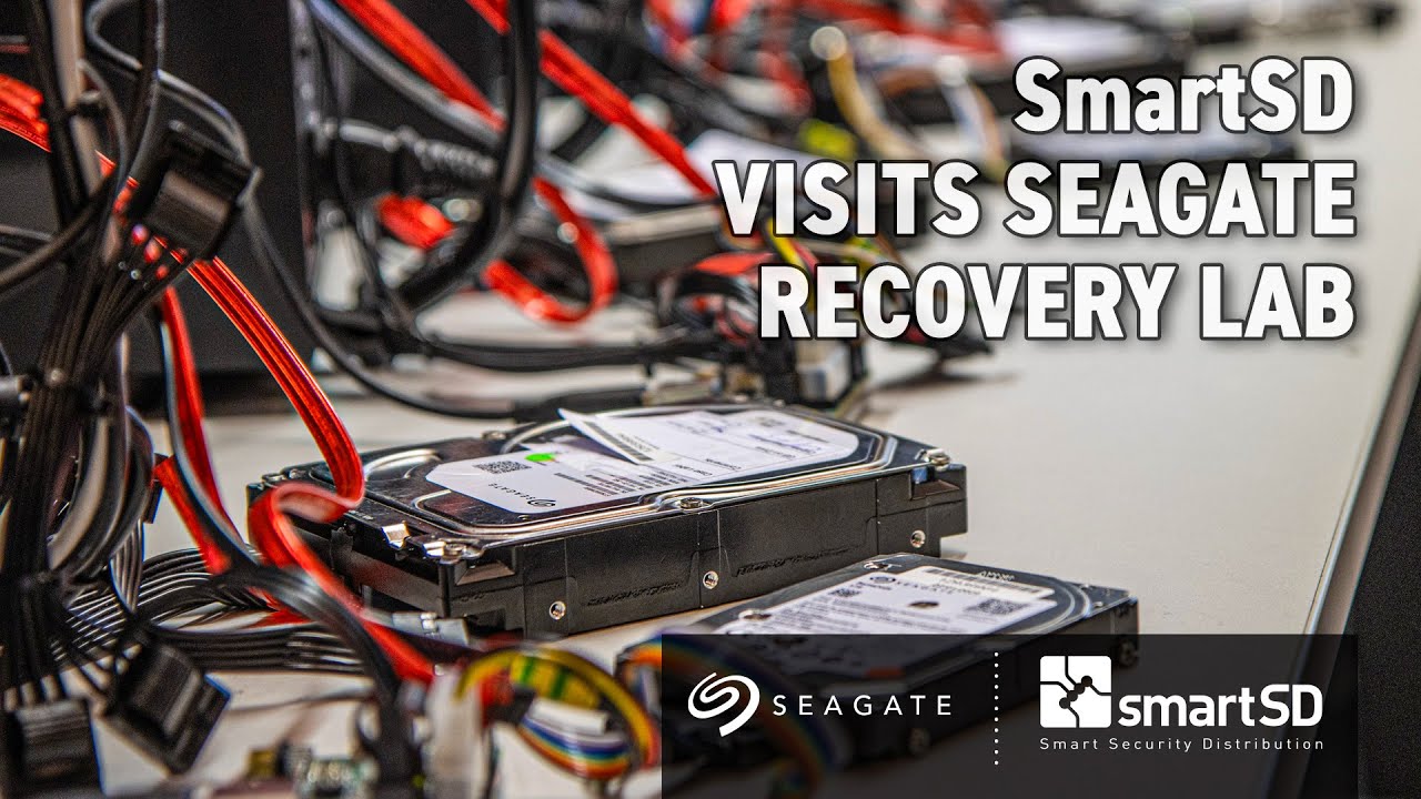 SmartSD visits Seagate Recovery Lab in Amsterdam - YouTube