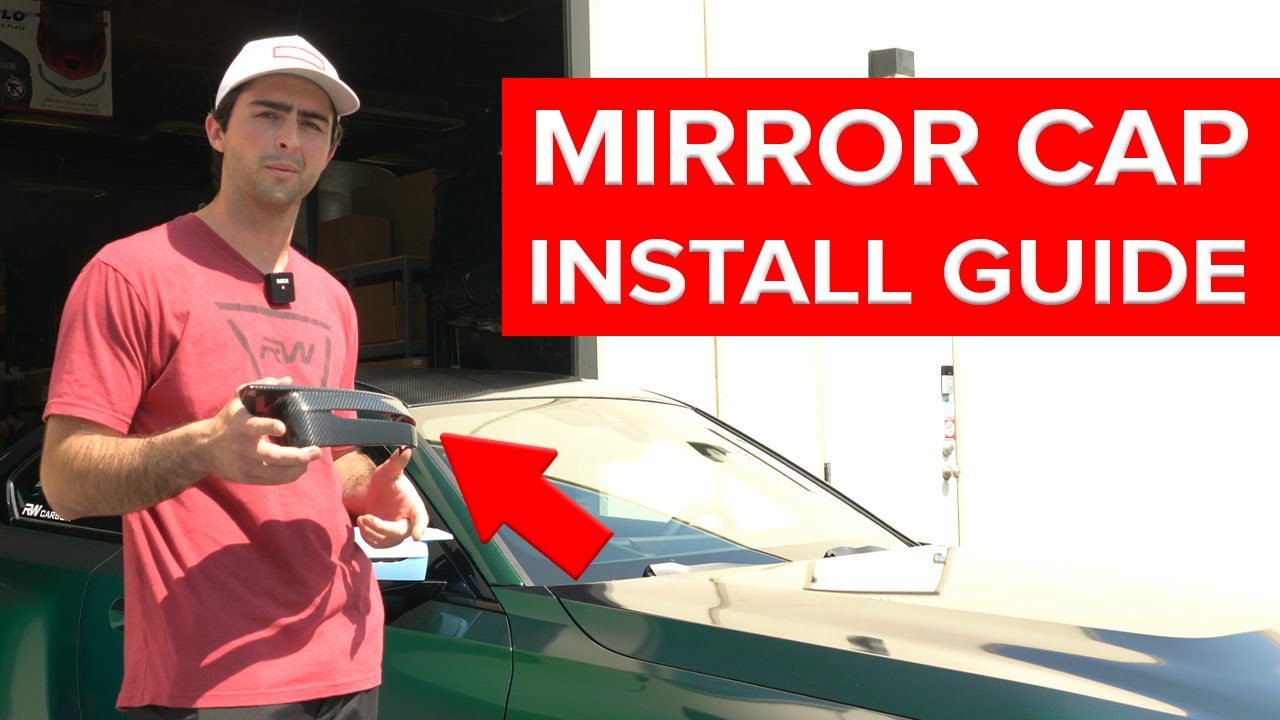 How to Install BMW M2, M3, M4 Carbon Fiber Mirror Caps *G80, G82, G87 ...