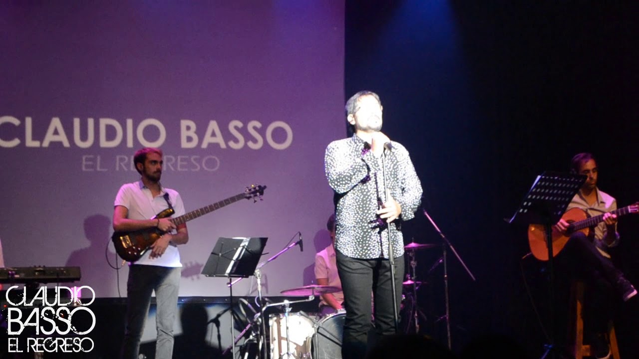 Claudio Basso - Y me dijeron (En vivo 2019) - YouTube