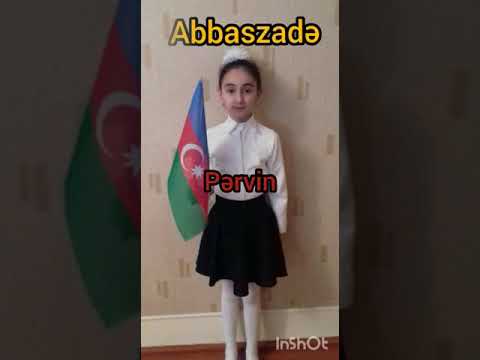 Bu şeirə qulaq asıb hönkür hönkür ağlamamaq əldə deyil 3b sinif şagirdi Abbaszadə Pərvin #Qarabağ