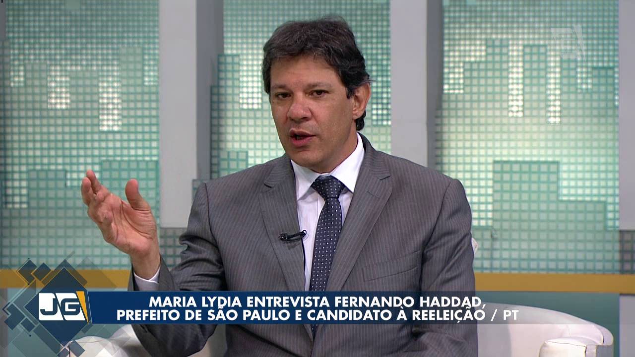 Maria Lydia entrevista Fernando Haddad, prefeito de São Paulo e ...