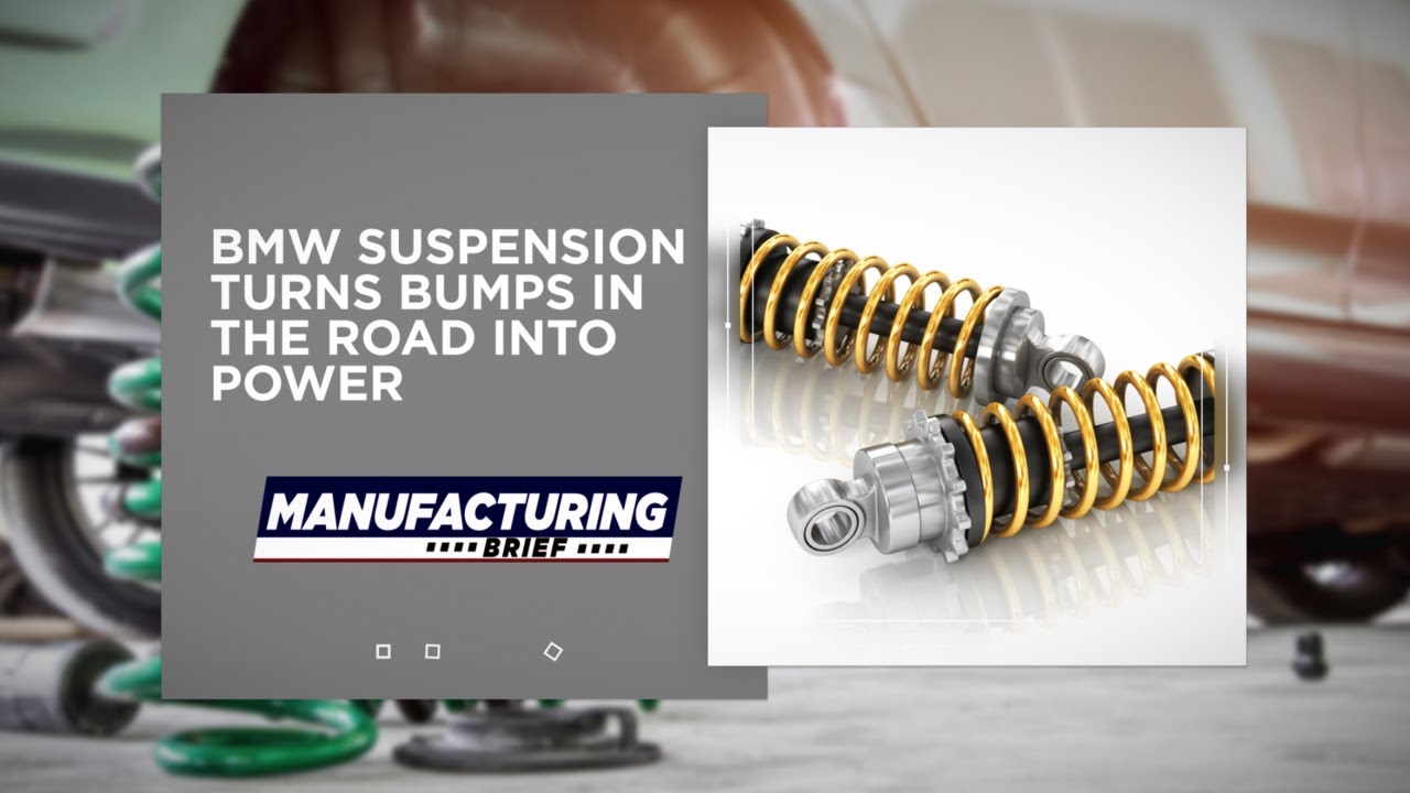BMW Suspension Turns Bumps in the Road Into Power - YouTube