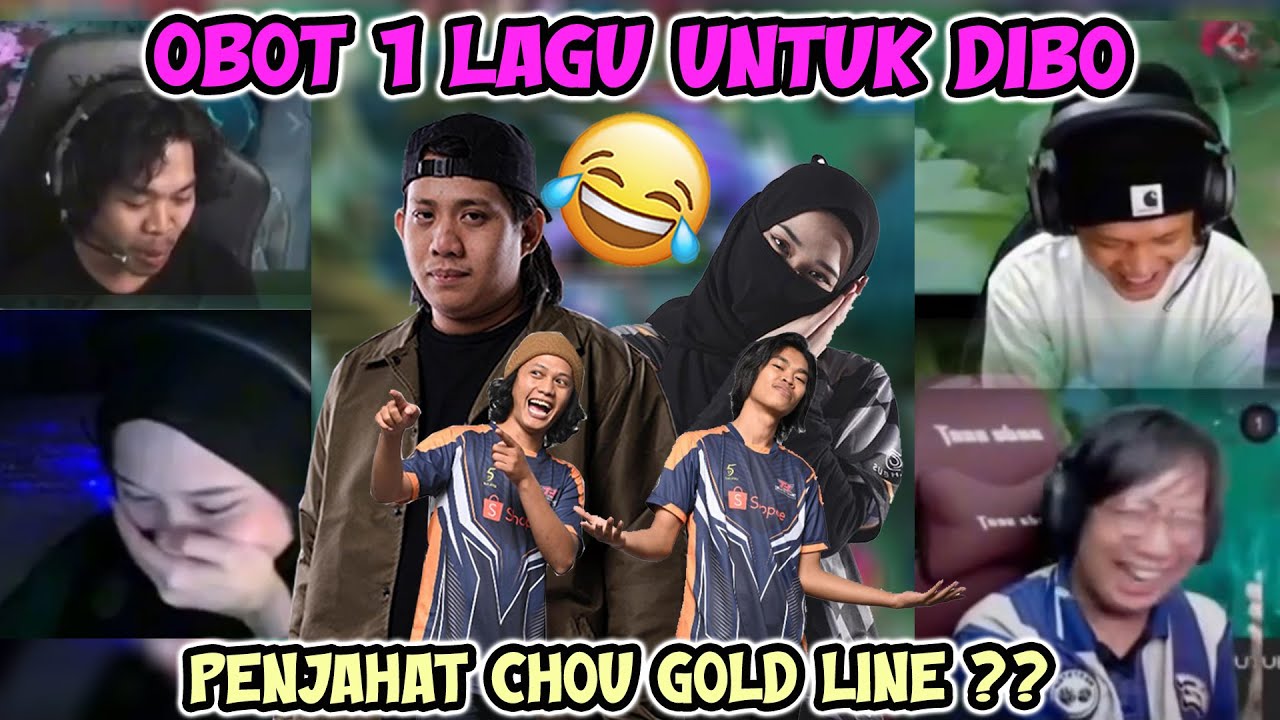 OBOT 1 LAGU UNTUK DIBO 🤣😂!! PENJAHAT BUAT HAL CHOU GOLD LANE !! DIBO ...
