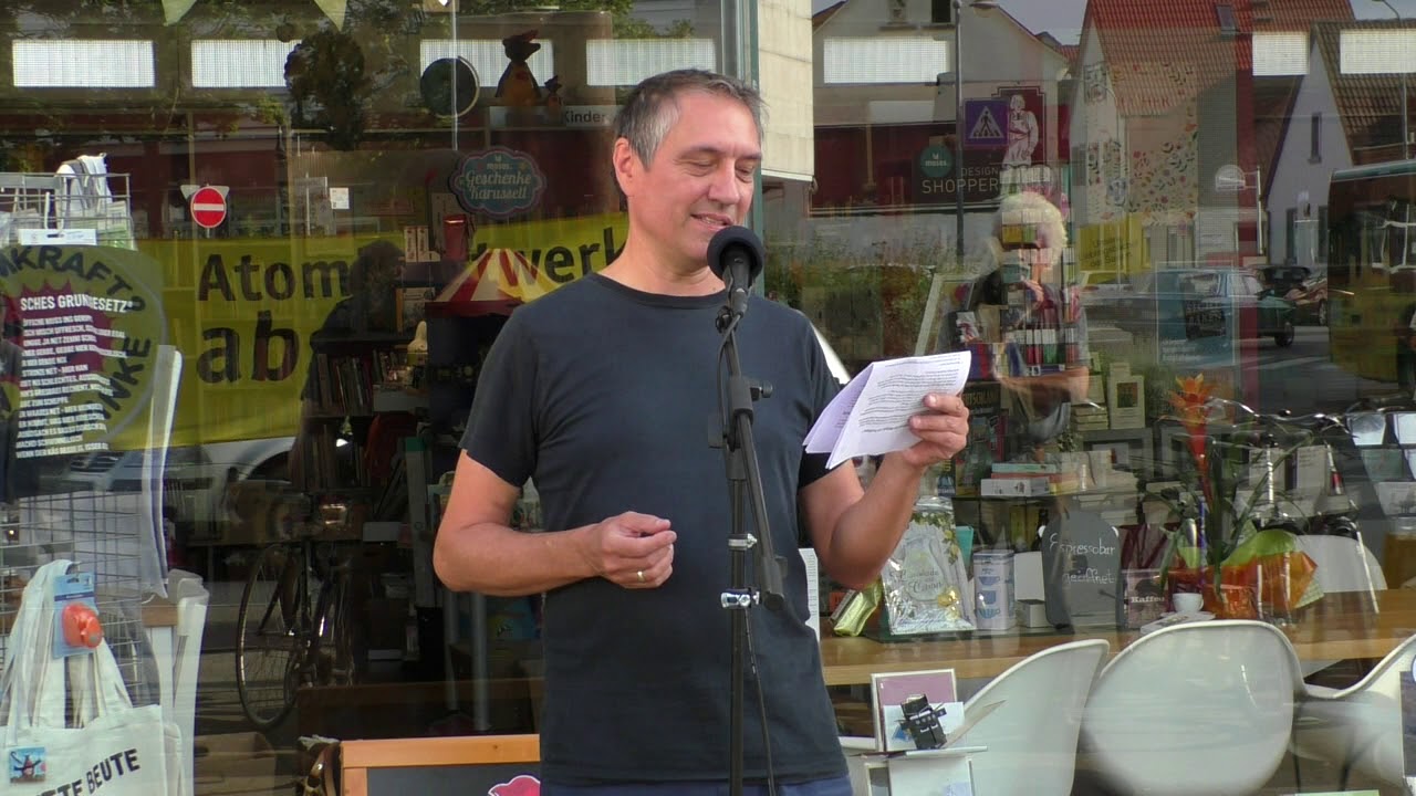 2019-08-05 Langen: 108. Anti-Atom-Mahnwache mit Franz Scheidel, Anne ...