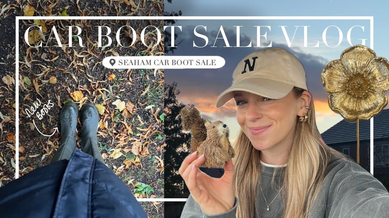 Let's go to SEAHAM CAR BOOT SALE | The last one of 2025! Winter boots ...