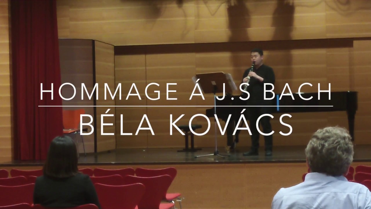Youngtae Lee Plays Béla Kovács Hommage á J. S. Bach - YouTube