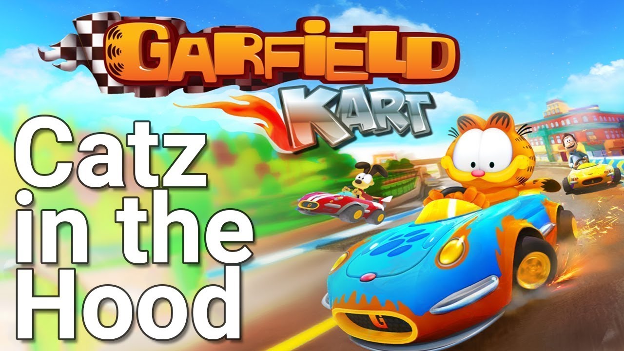 Catz in the Hood - Garfield Kart Multiplayer - YouTube