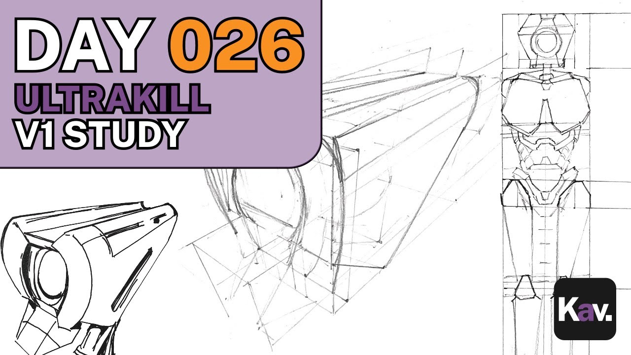 Draw With Me! Ultrakill GoPro Study | Day 026 - YouTube