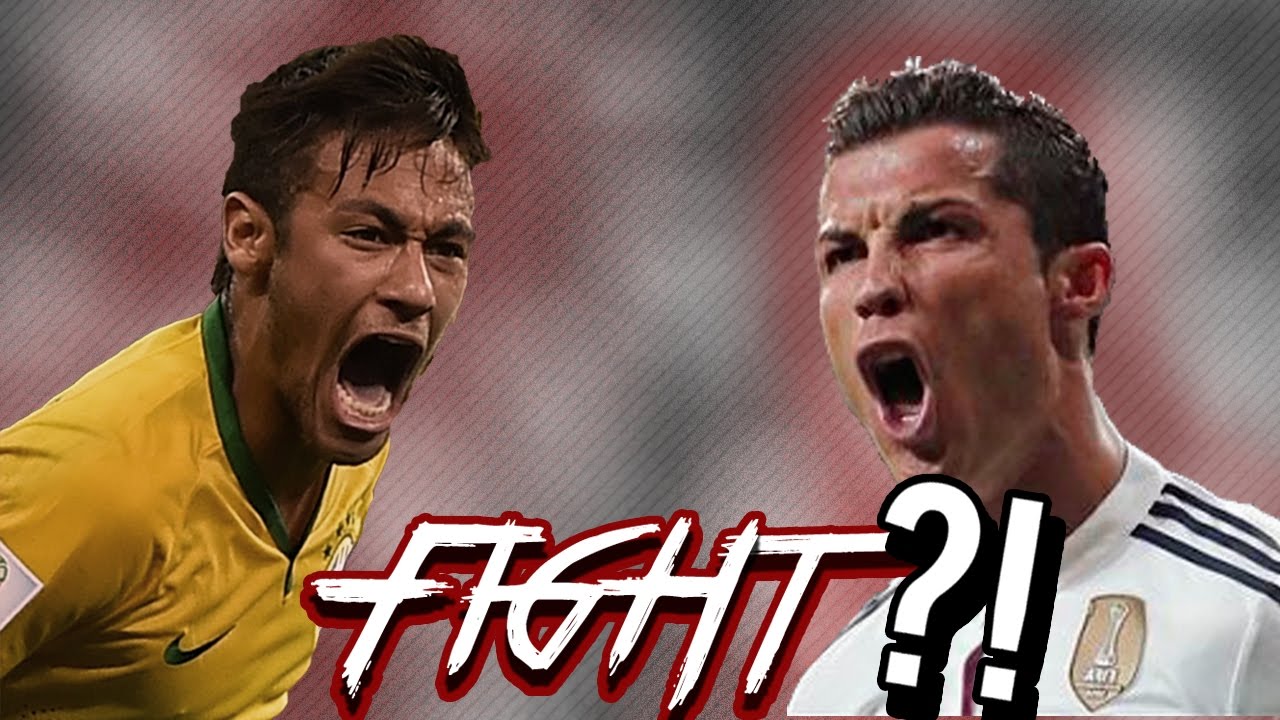 Neymar Jr FIGHTS Cristiano Ronaldo | Magic Skills Show | 2016 - YouTube