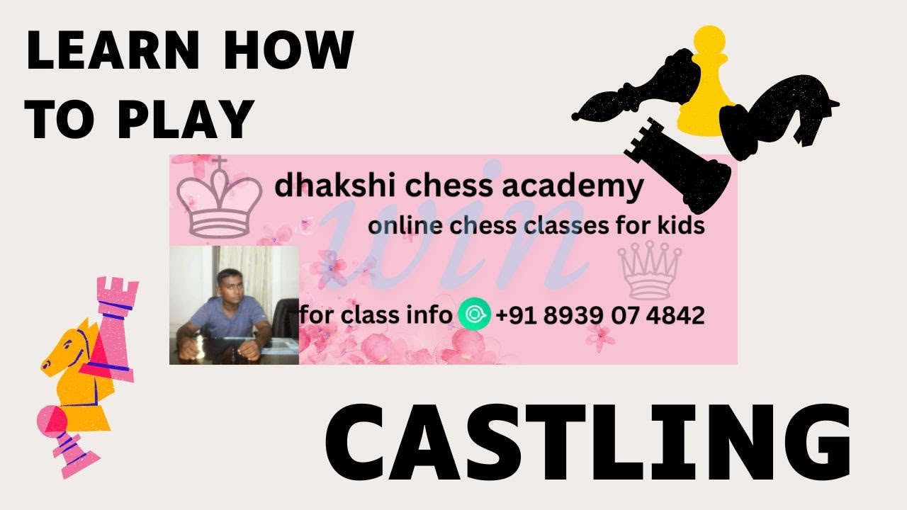 learn how to play in chess castling - YouTube
