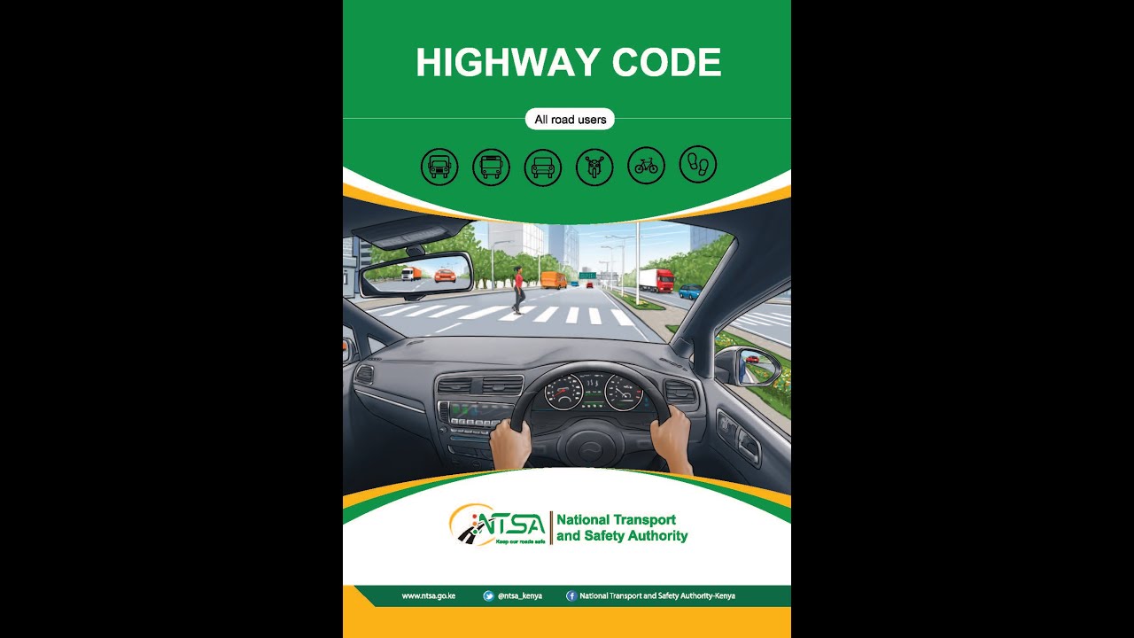 THE OFFICIAL HIGHWAY CODE USED BY NTSA - YouTube