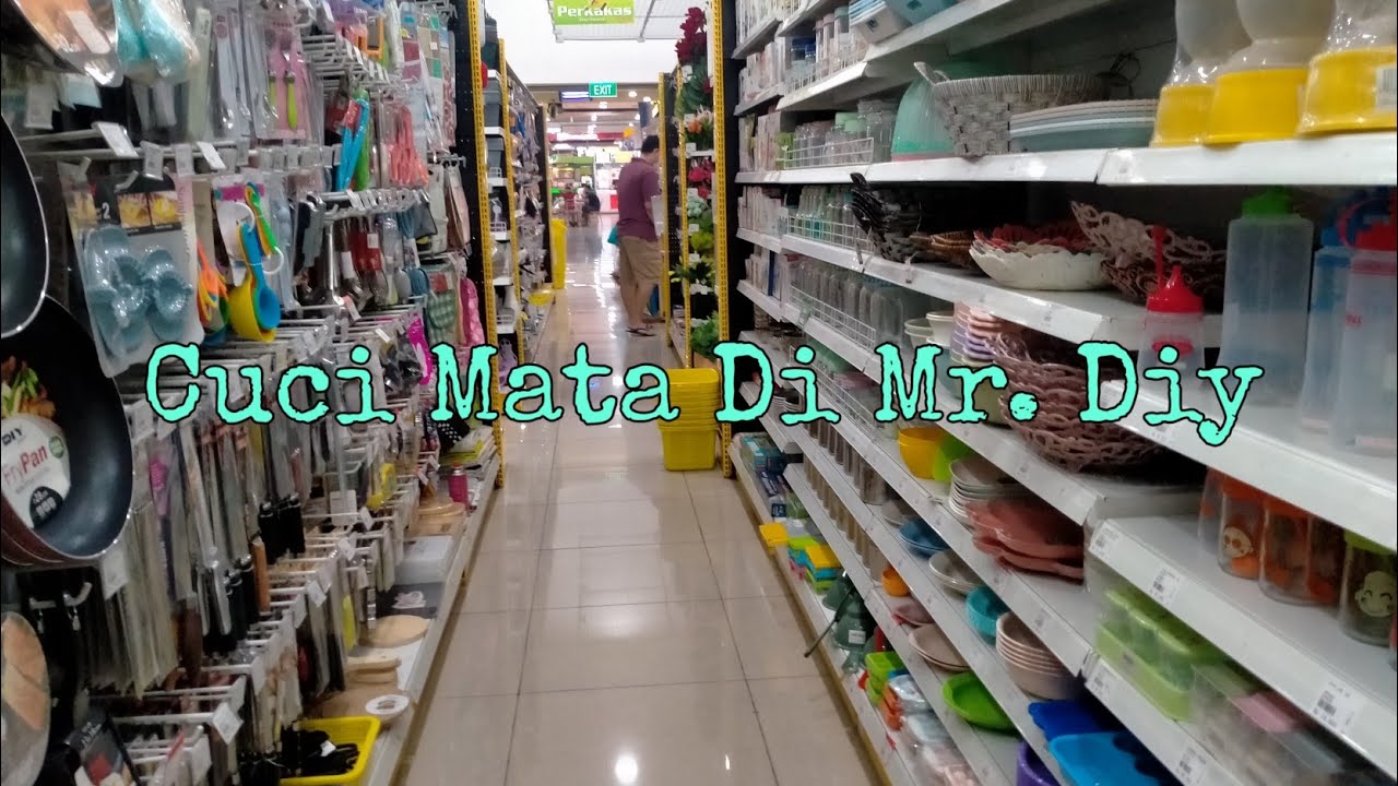 Cuci Mata Di Mr.DIY ll Belanja Perintilan Rumah Tangga - YouTube
