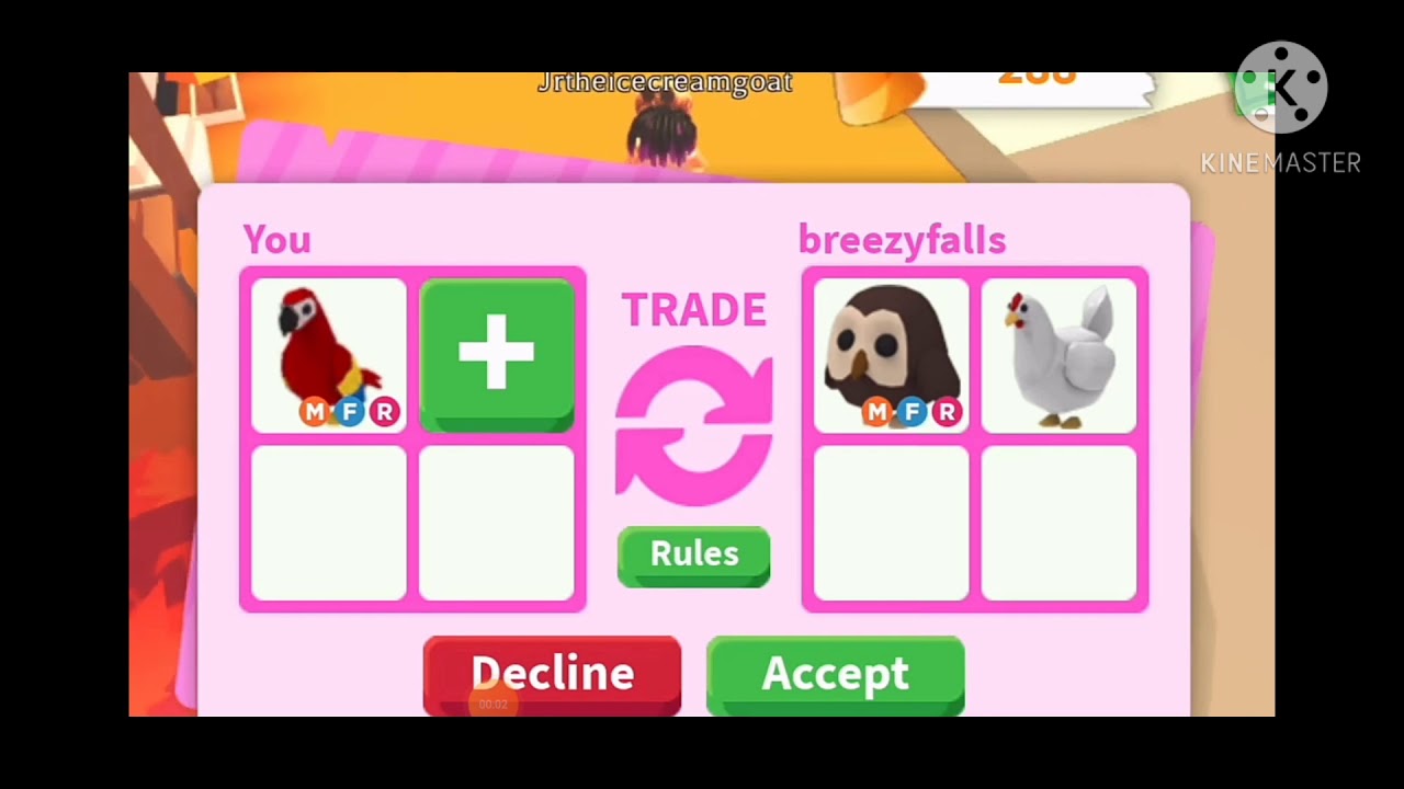 GETTING Mega NEON OWL, Roblox adopt me trades - YouTube