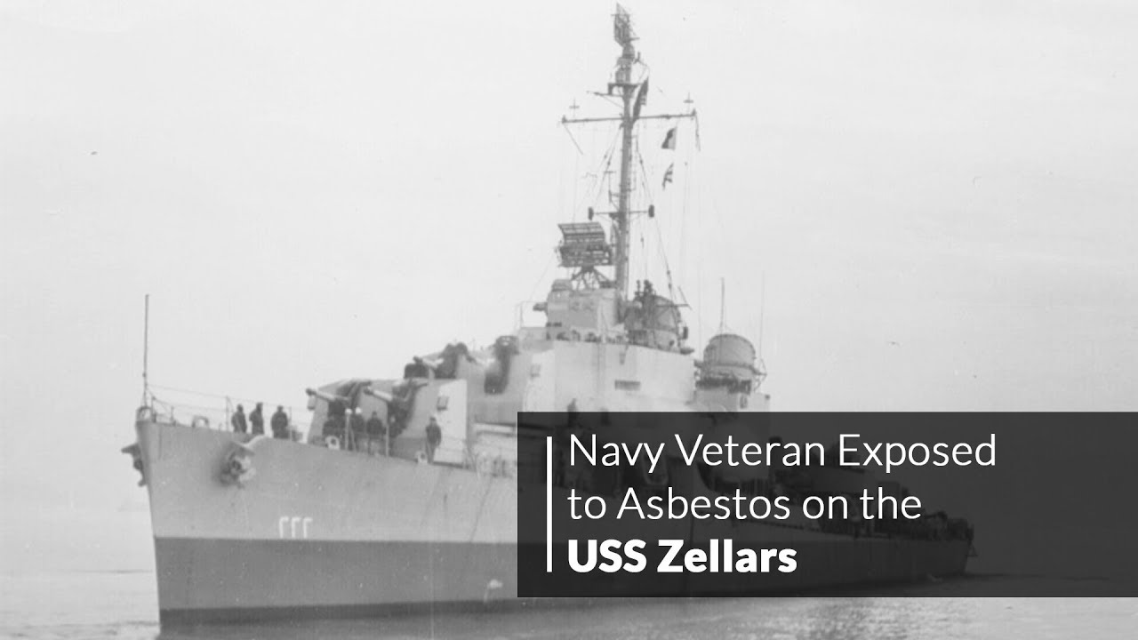 USS Zellars - Lung Disease - Veteran Exposed to Asbestos - YouTube