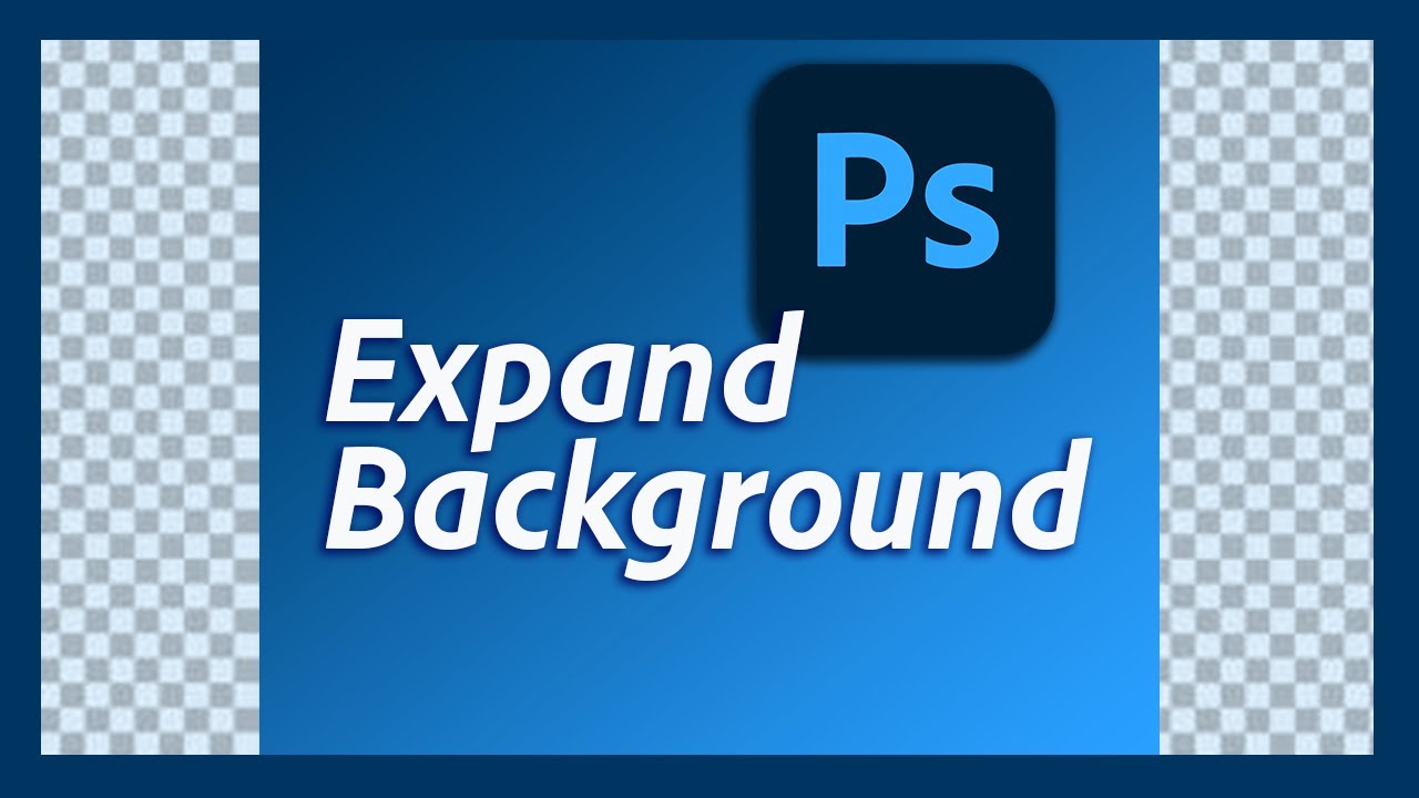 How to Expand Your Background in Photoshop (with & without GenAI) - YouTube