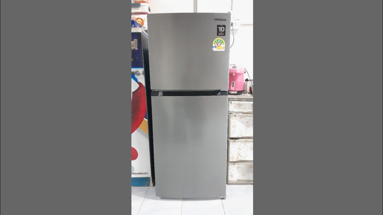 ตู้เย็น Hitachi ฮิตาชิ 2 ประตู 181 ลิตร 6.4 คิว รุ่น HRTN5198MXTH - YouTube