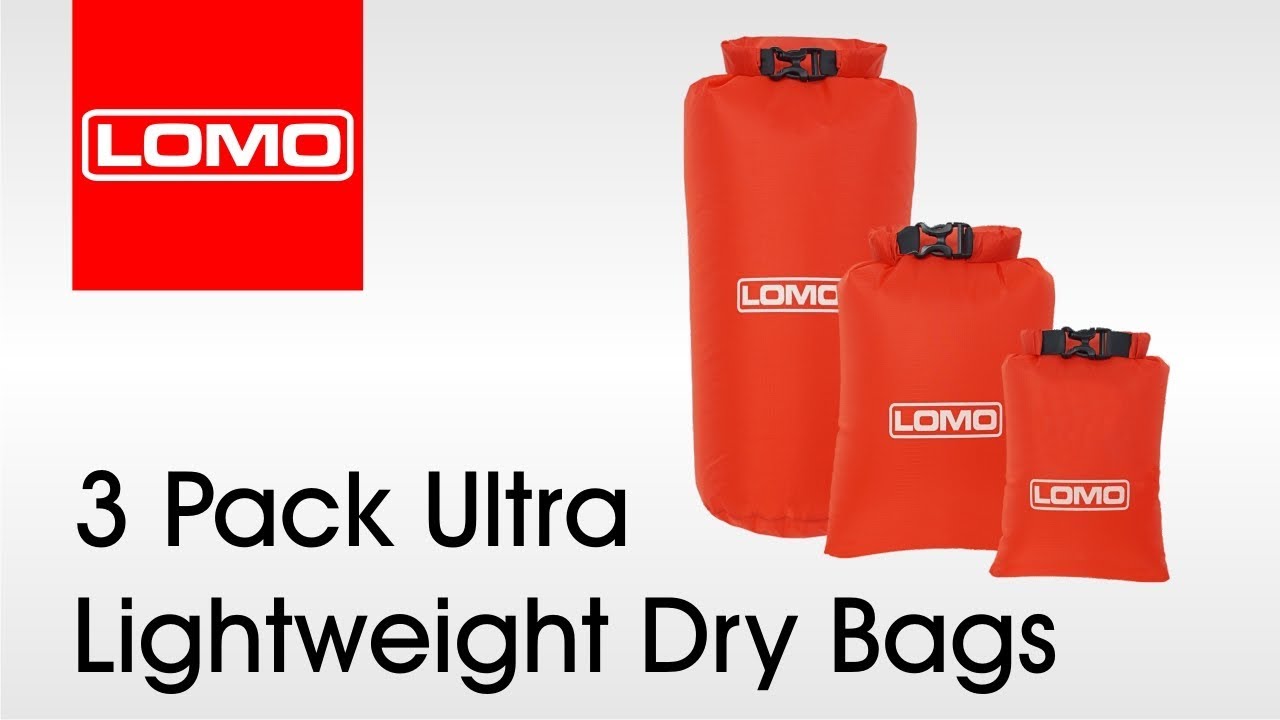 3 Pack Ultra Lightweight Dry Bags 8L, 6L, 3L - YouTube