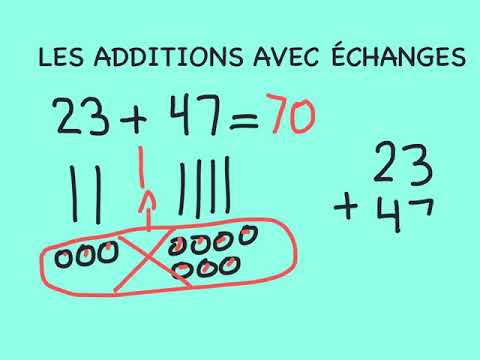 LES ADDITIONS AVEC ÉCHANGES - YouTube