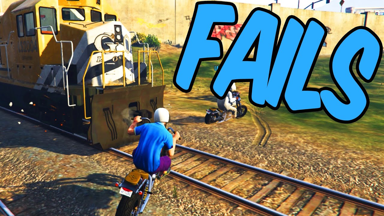 FAILS - GTA 5 Funny Moments - YouTube
